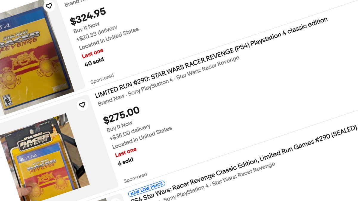 GamePerspectives | Nagli rast cijene fizičkog izdanja igre Star Wars ...